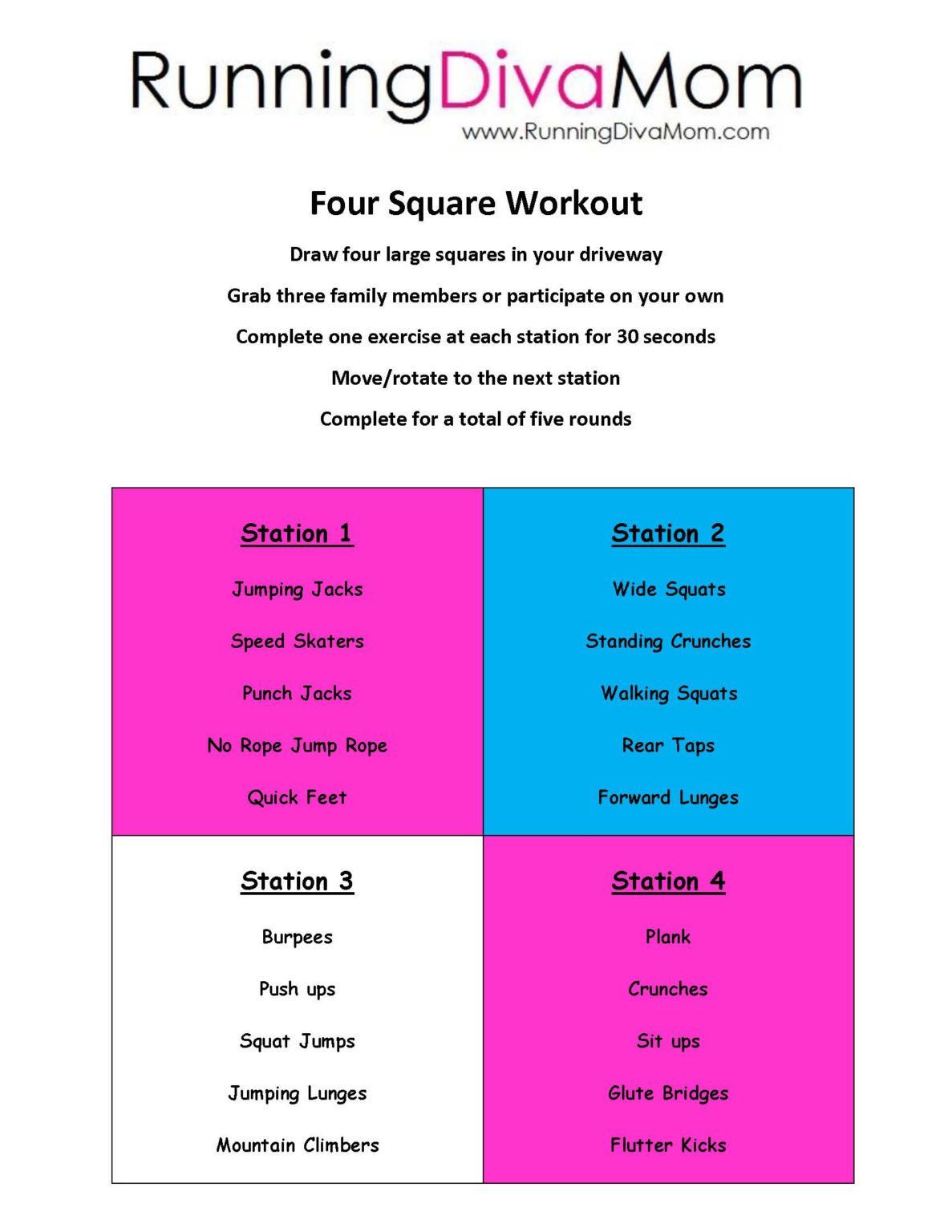 Keep Up to Date with Running Diva Mom